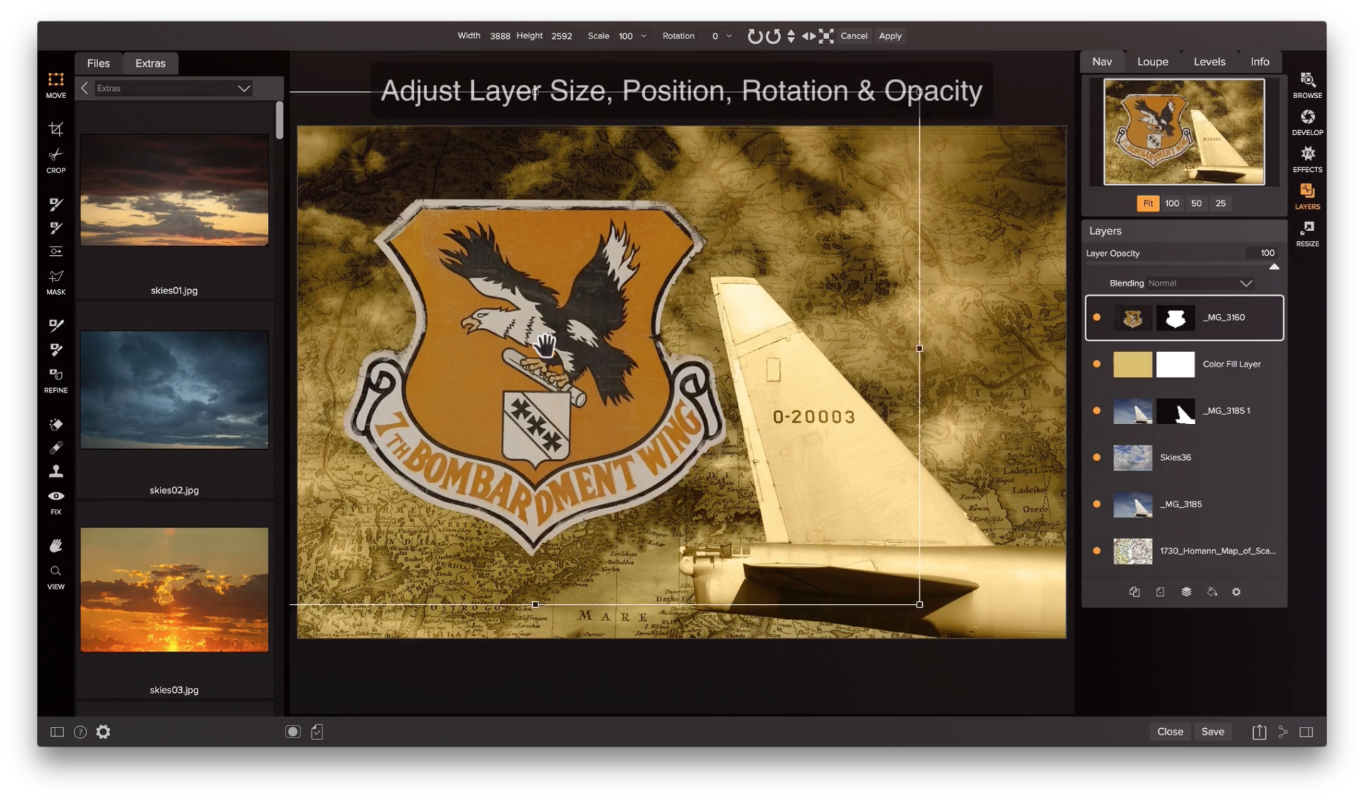 Easily Create Composites - ON1